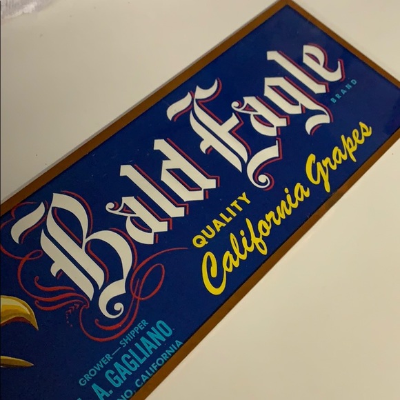 Wall Decor | Bald Eagle Produce Usa | Poshmark